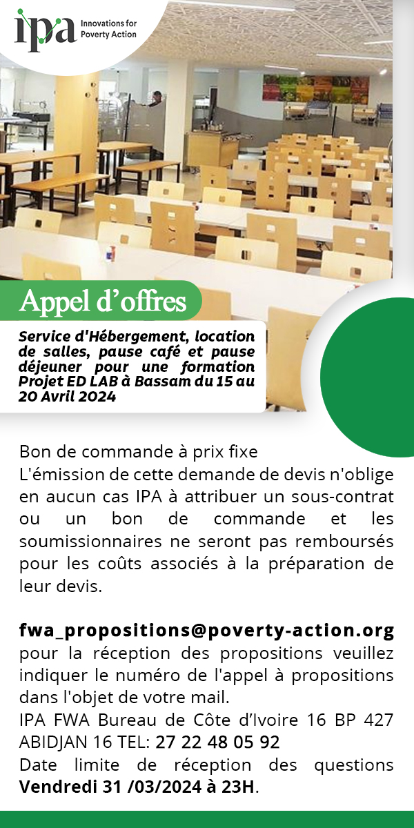 Offres d'emploi et de stage - Emploi, Job, CarriÃ¨re - Educarriere.ci